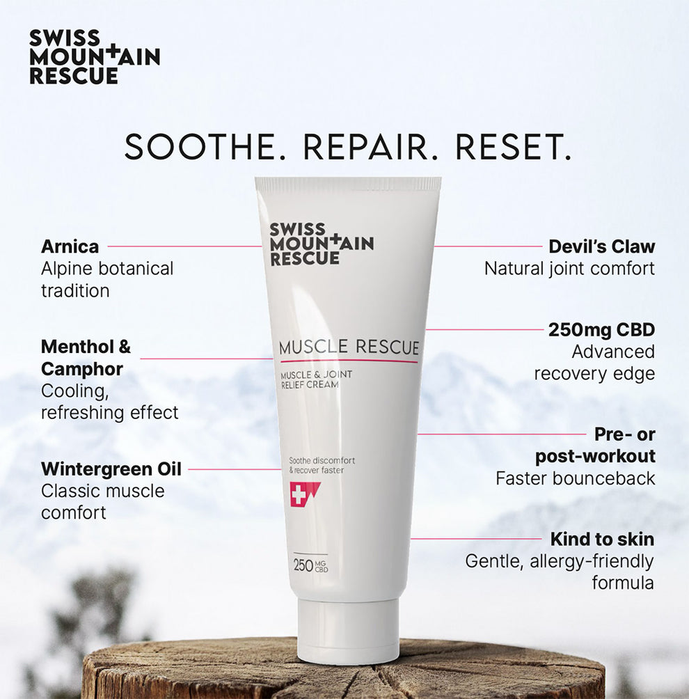 Muscle Rescue - 200ml – Swiss Mountain Rescue